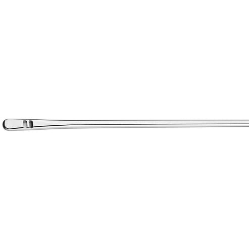 Double (Flap), 2x1 horizontal vent cannula w/ spatulated tip, 90° of e ...